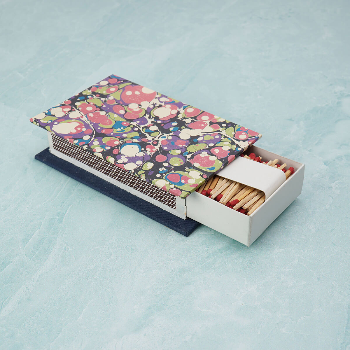 Decorative Matchbox - Purple Stone | Camphill Village Store