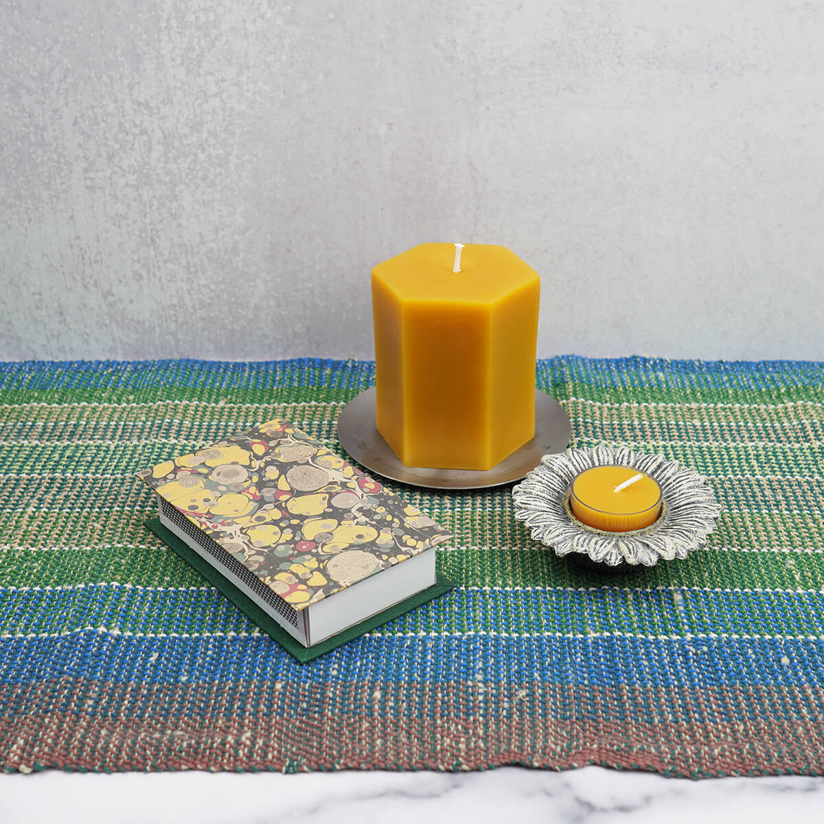 Decorative Matchbox - Yellow Stone | Camphill Village Store