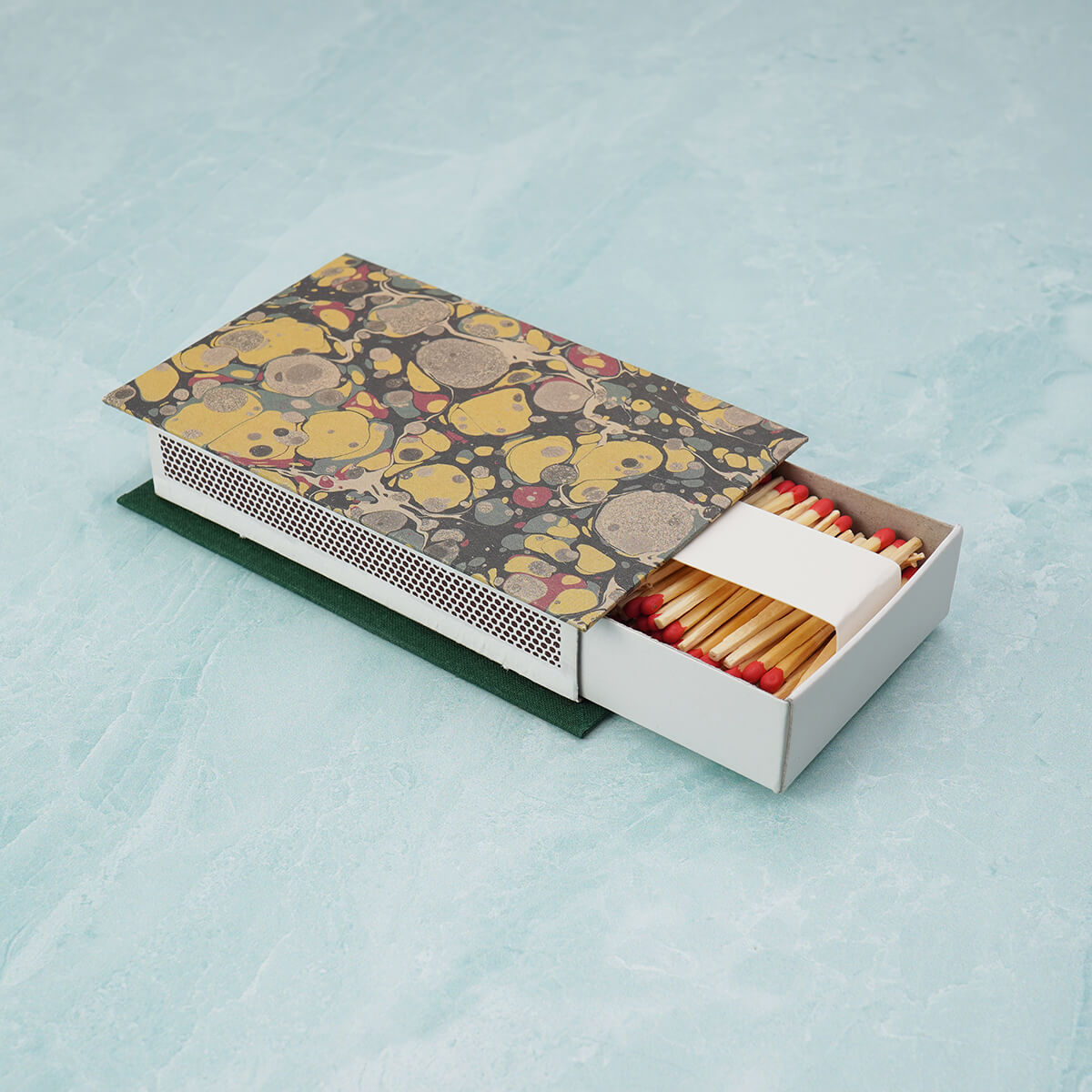 Decorative Matchbox - Yellow Stone | Camphill Village Store