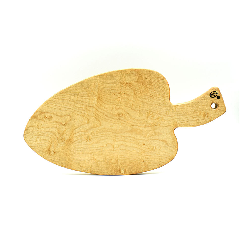 Hand Crafted Leaf Breadboard | Camphill Village Store