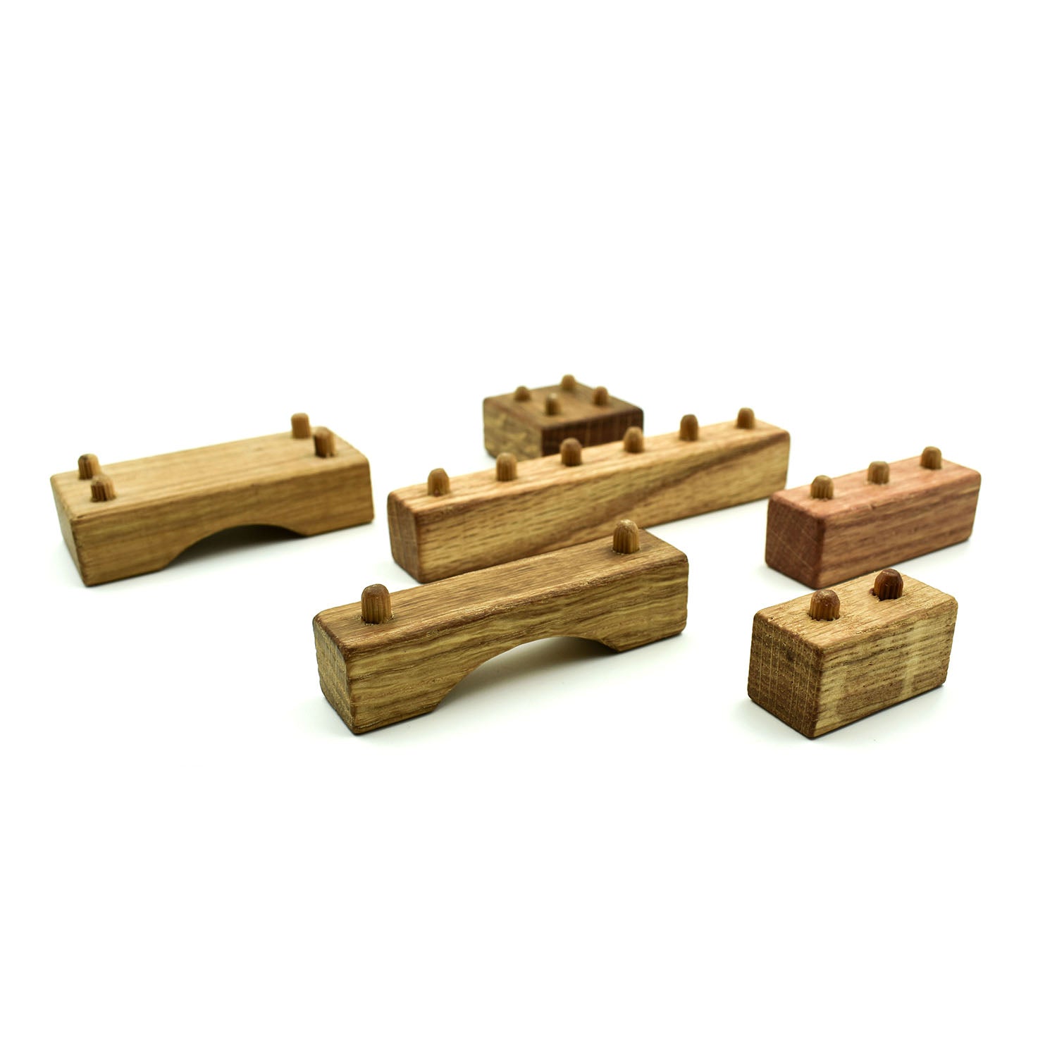 Hand Crafted Interlocking Wooden Blocks - Mega Box | Camphill Village Store