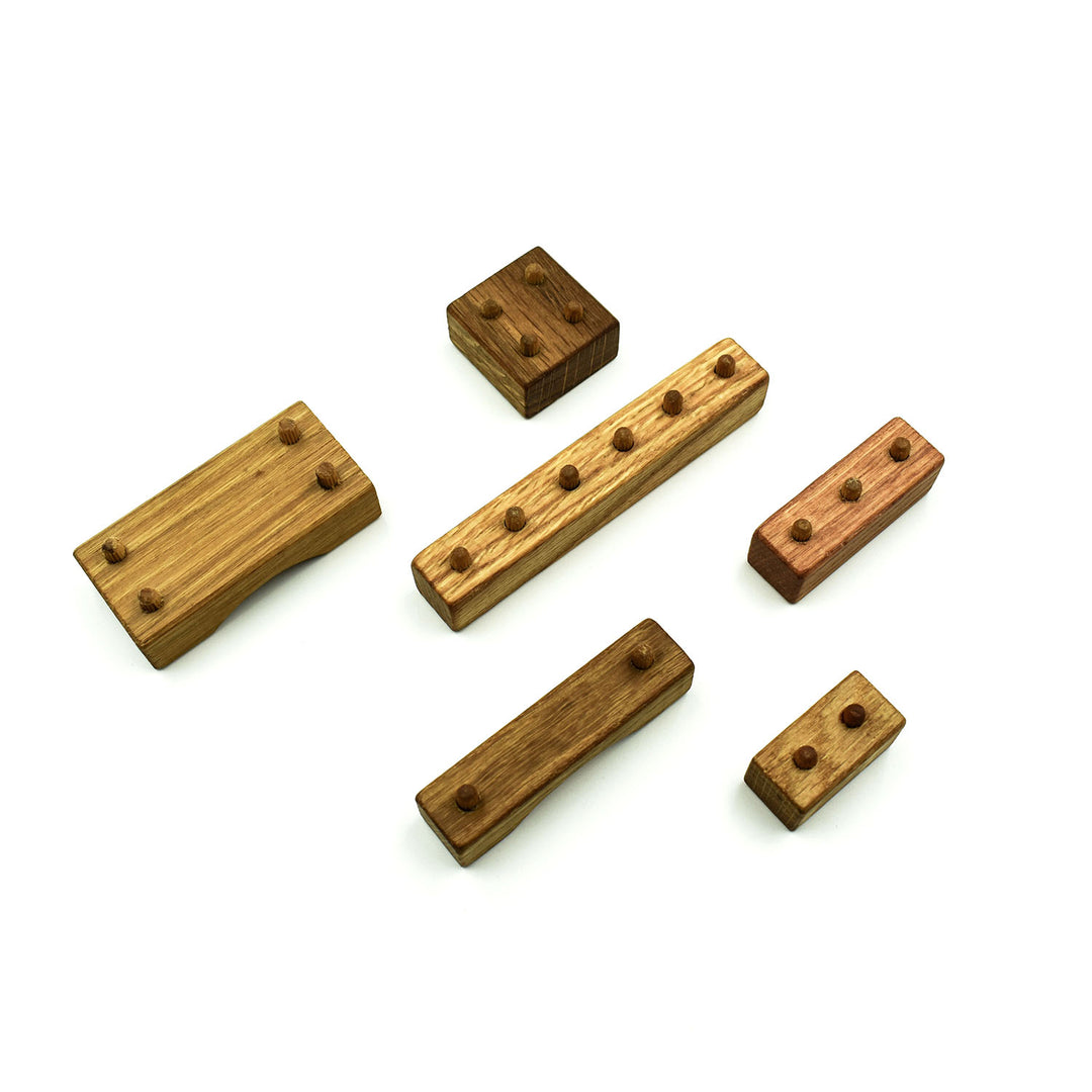 Hand Crafted Interlocking Wooden Blocks - Mega Box | Camphill Village Store