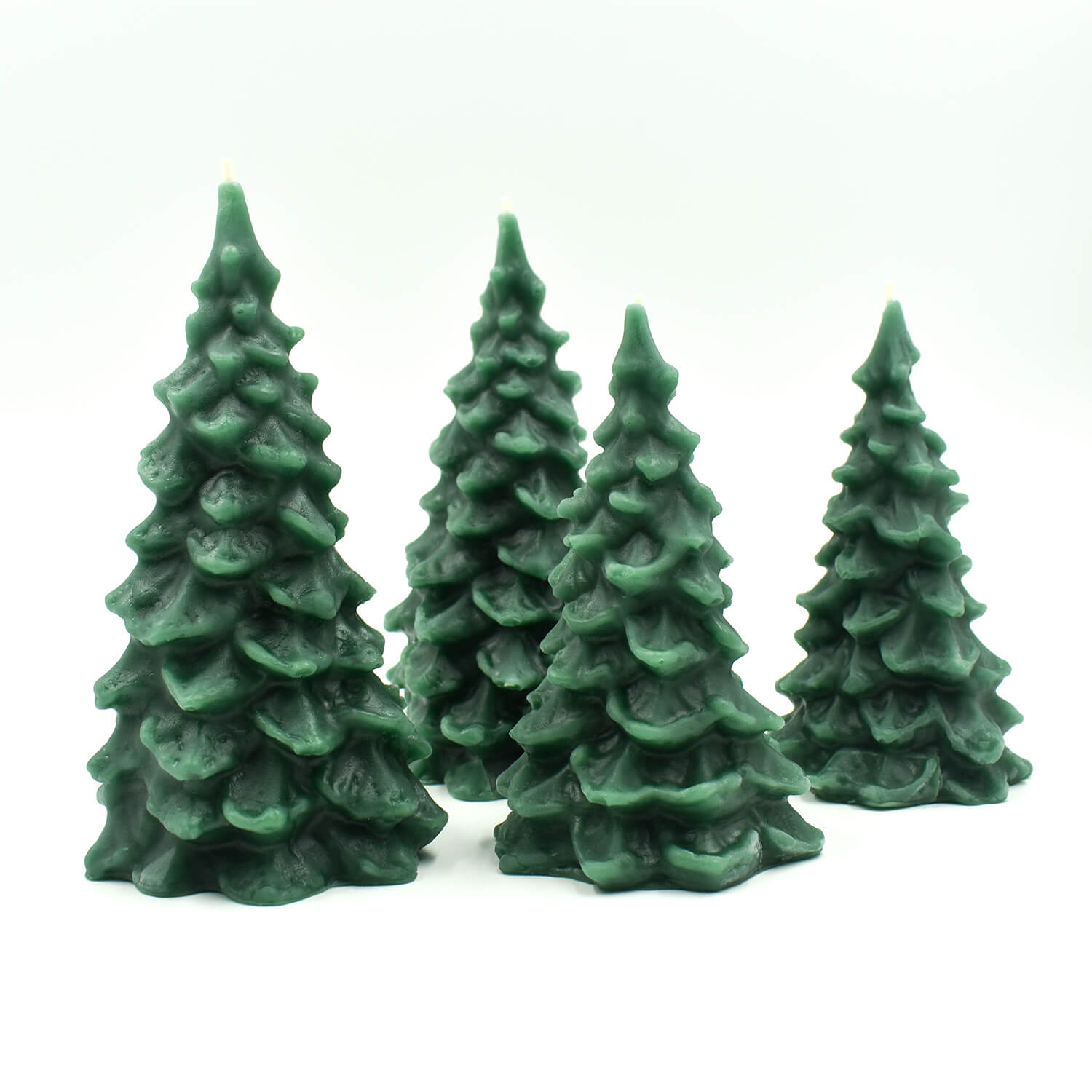 Green Tree Natural Beeswax Pillar Candles | Camphill Village Store
