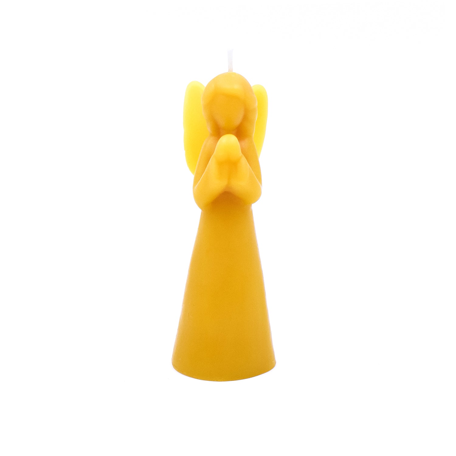 Natural Beeswax Angel Child Candle | Camphill Village Store