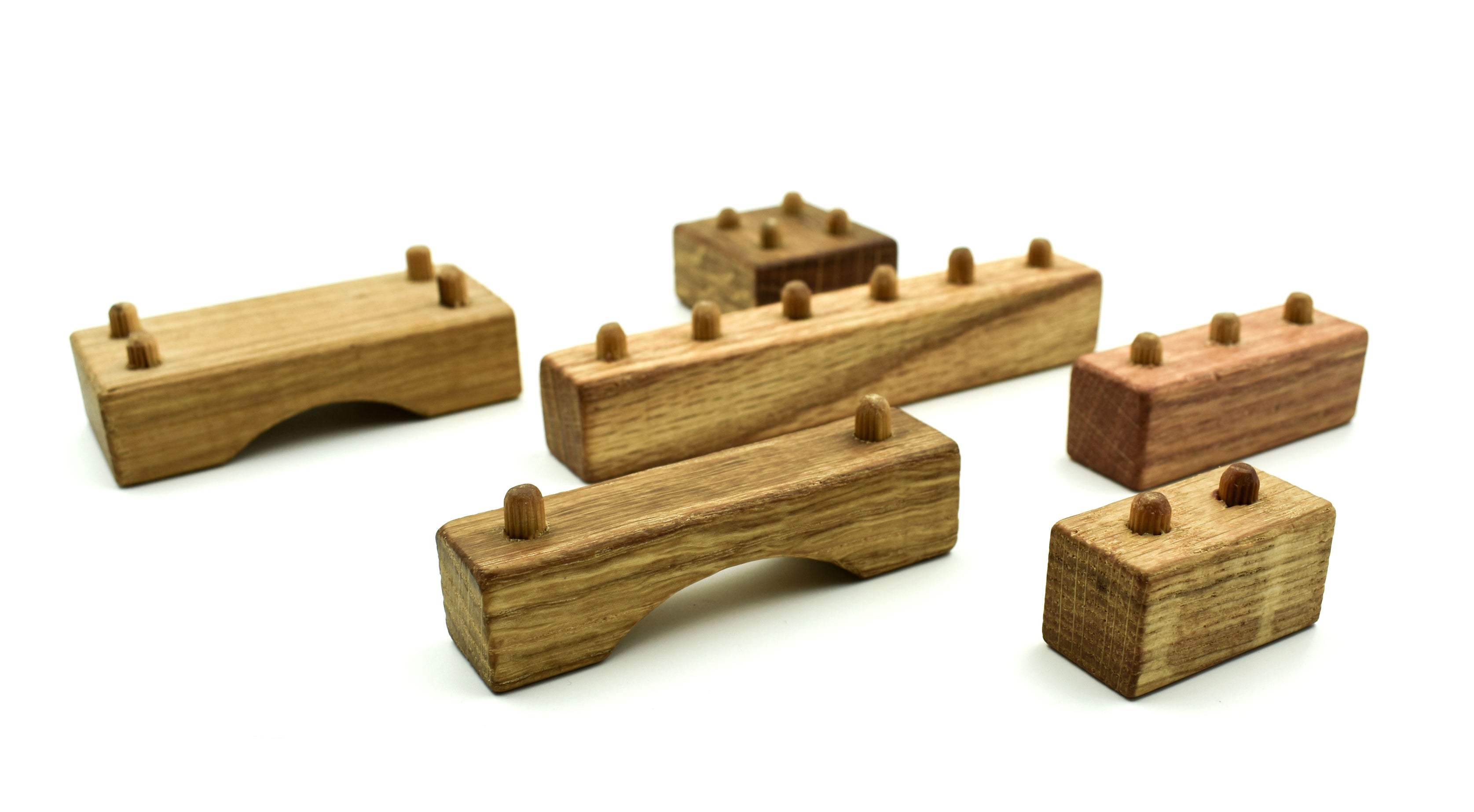 Hand Crafted Interlocking Wooden Blocks - Mega Box | Camphill Village Store