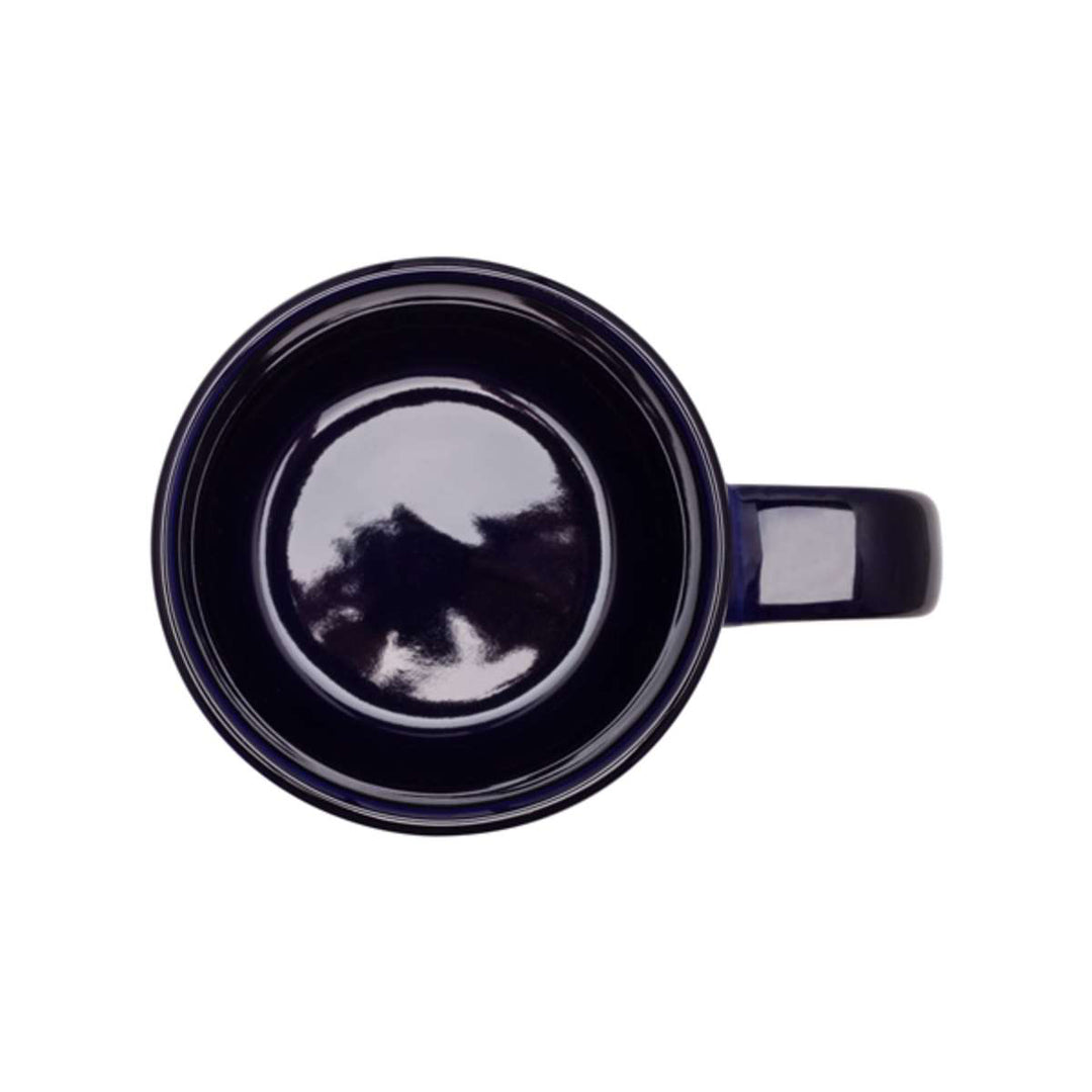 16 oz. Modelo Mug - Matte/Glossy, Cobalt Blue | Camphill Village Store